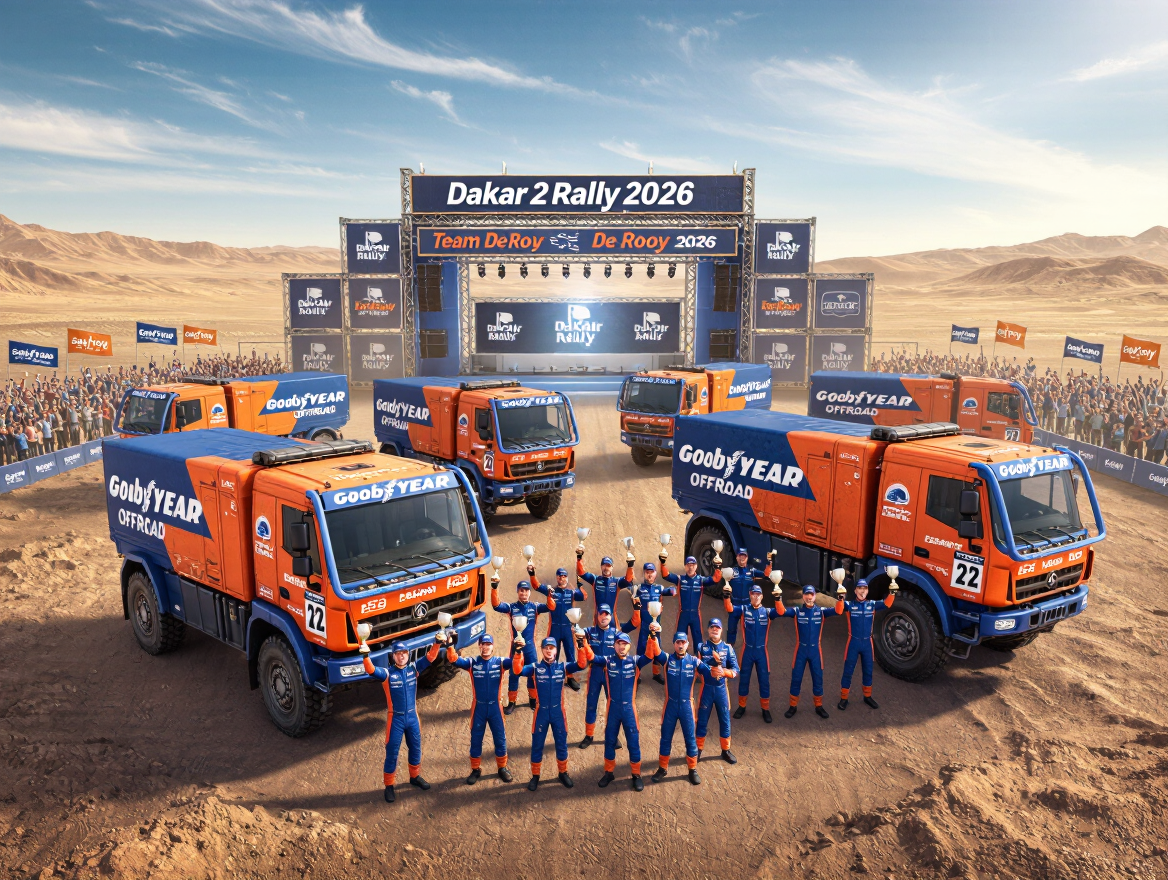 De Rooy Triumphs in Dakar Rally 2026 Truck Category | Transportation ...